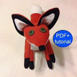 Little Prince Fox Pattern PDF Fox Toy Sewing Tutorial Stuffed Animal ...