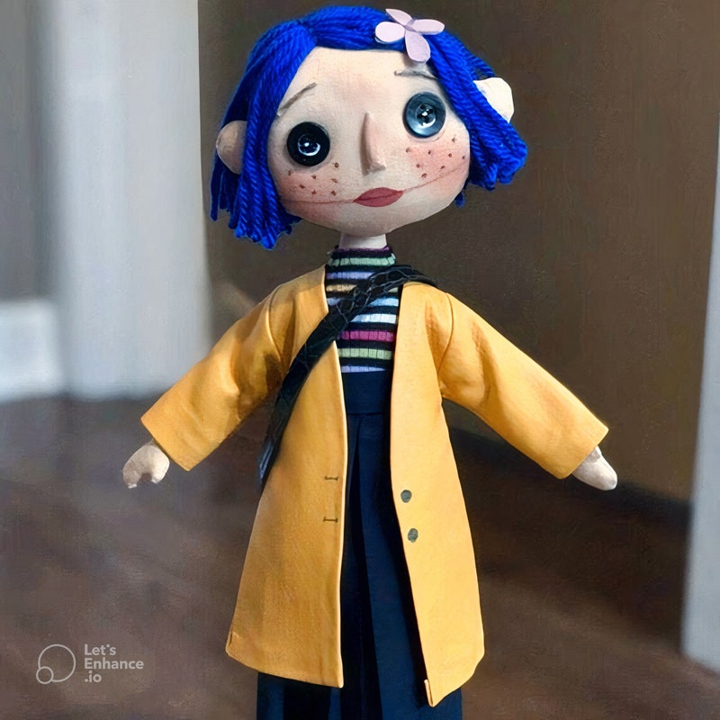 Button Doll - Etsy