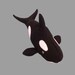 Orca Sewing Pattern PDF Orca Pattern & Tutorial Stuffed Whale Pattern ...