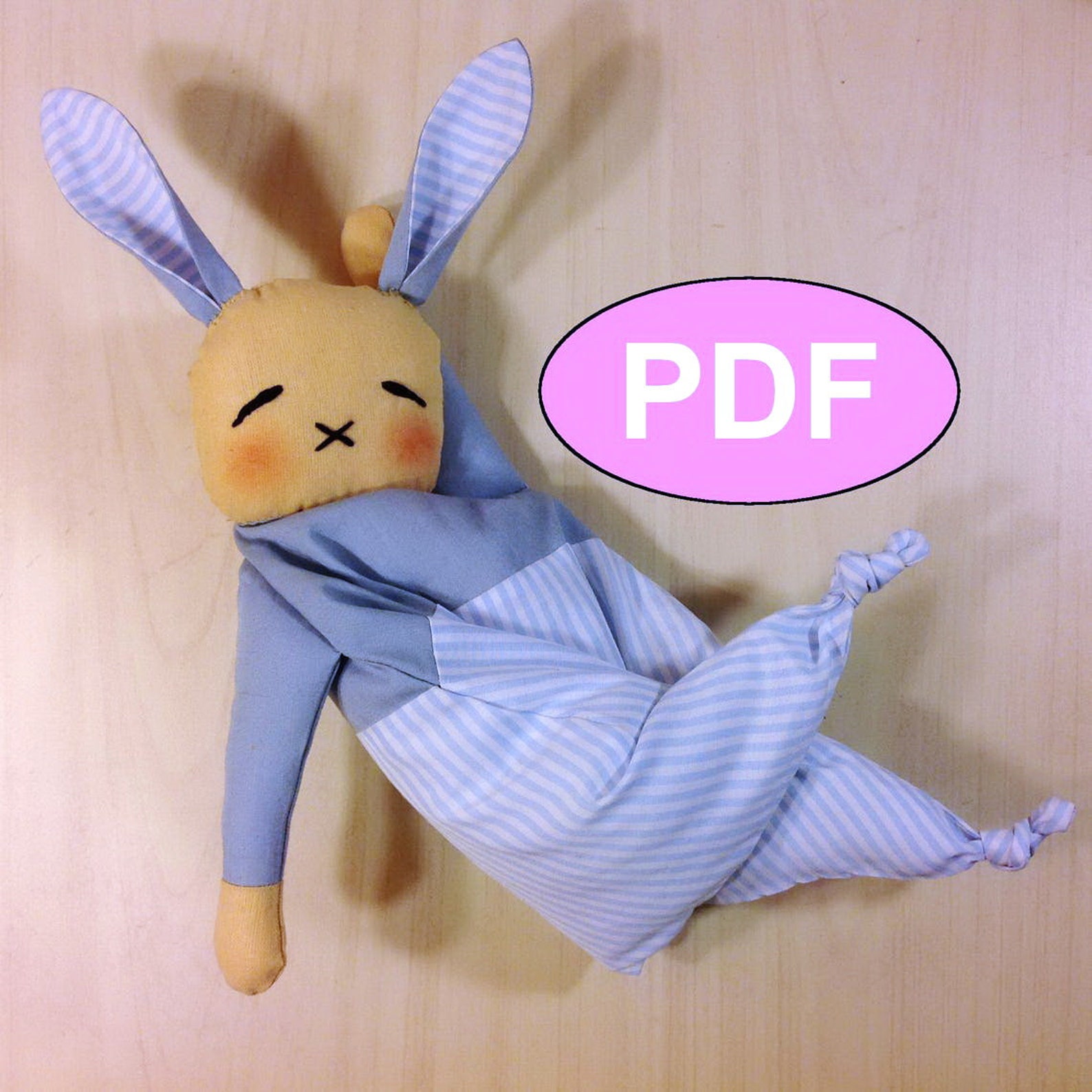 Baby Lovey Pattern Bunny Sewing Pattern Bunny Pattern Waldorf - Etsy