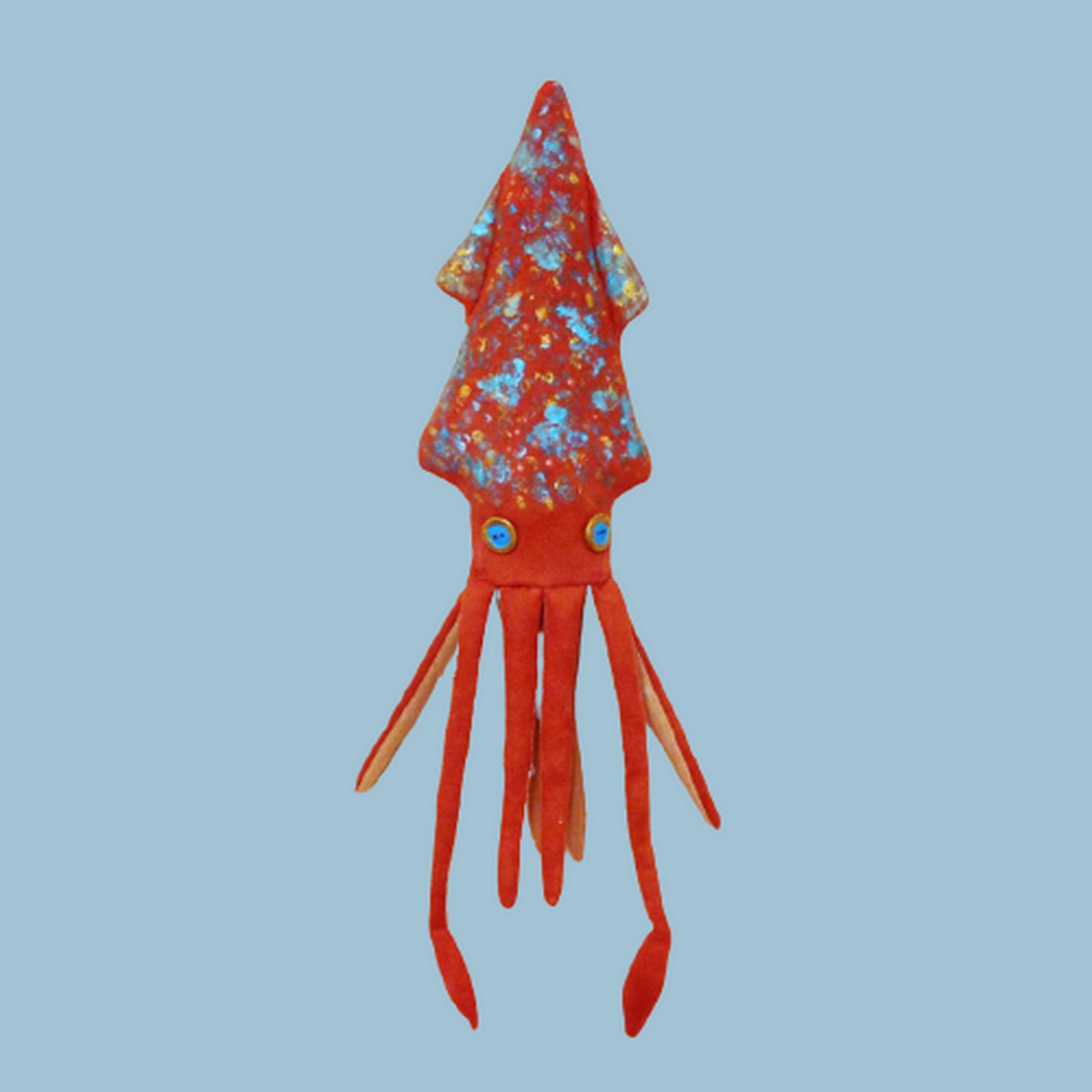 Squid Plush Pattern Squid Toy Sewing Pattern and Tutorial PDF - Etsy