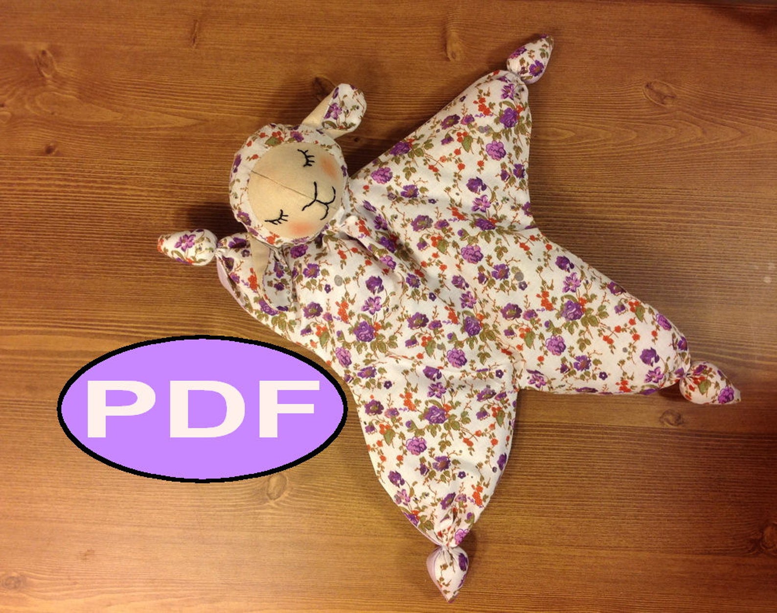 Lamb Toy Pattern Baby Lovey Sewing Pattern Lamb Blanket - Etsy