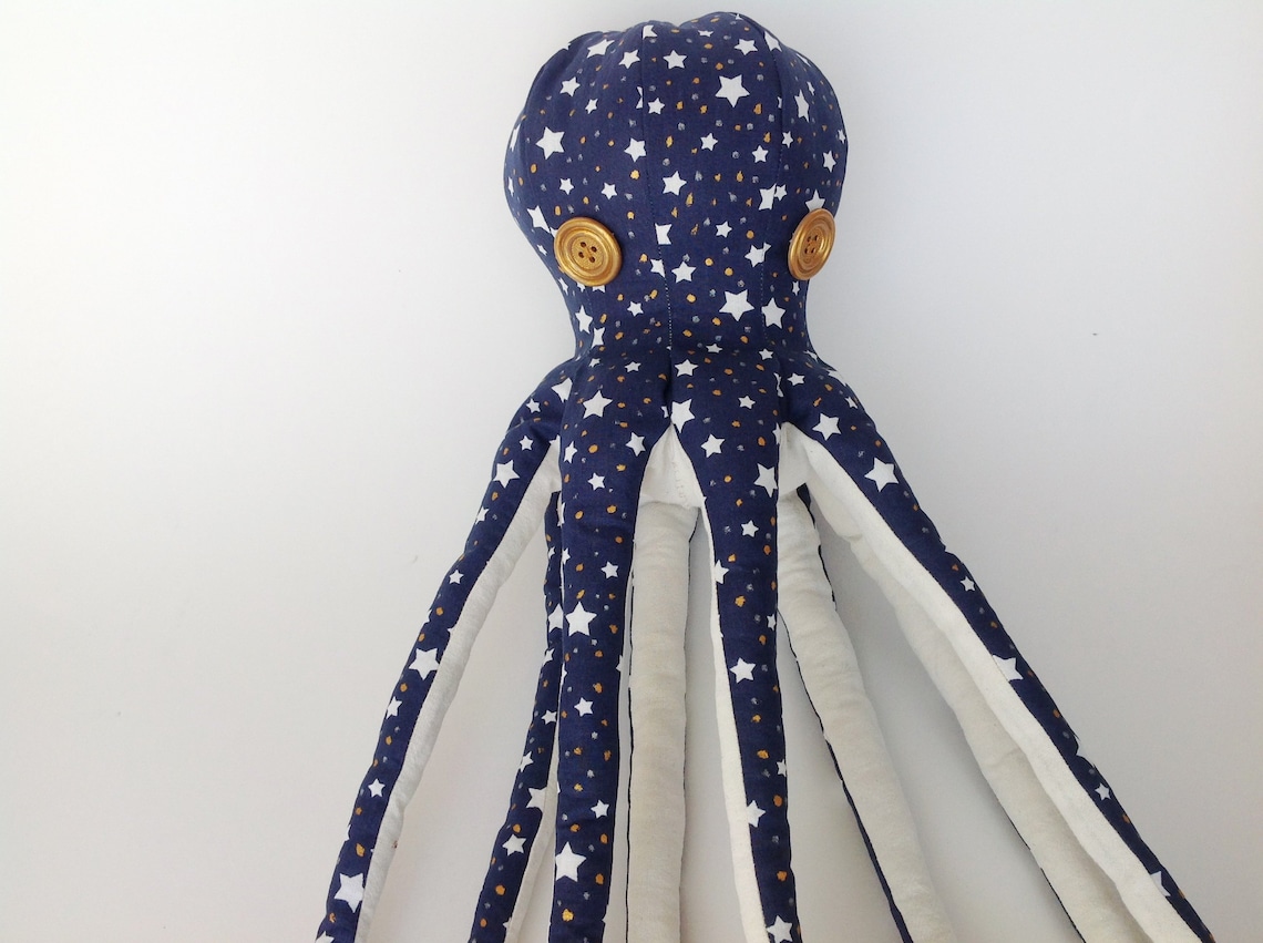 Octopus sewing pattern & tutorial PDF Octopus pattern Sea | Etsy