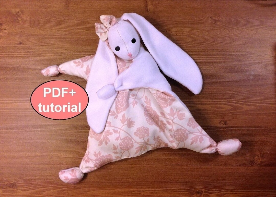 Bunny Lovey PDF Sewing Pattern Bunny Pattern Snuggle Bunny - Etsy