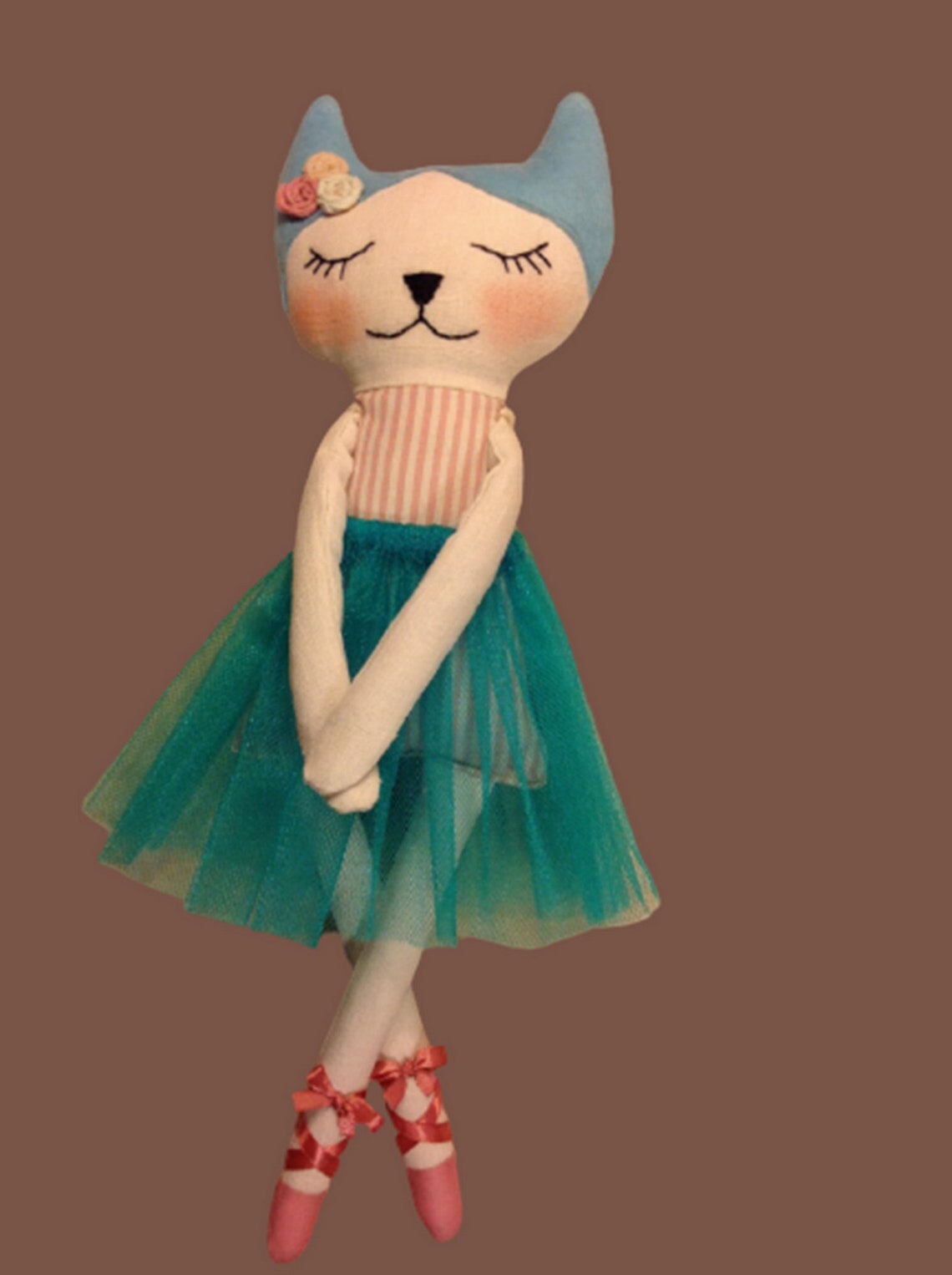 PDF Cat Sewing Pattern & Tutorial Stuffed Cat Pattern Cloth - Etsy