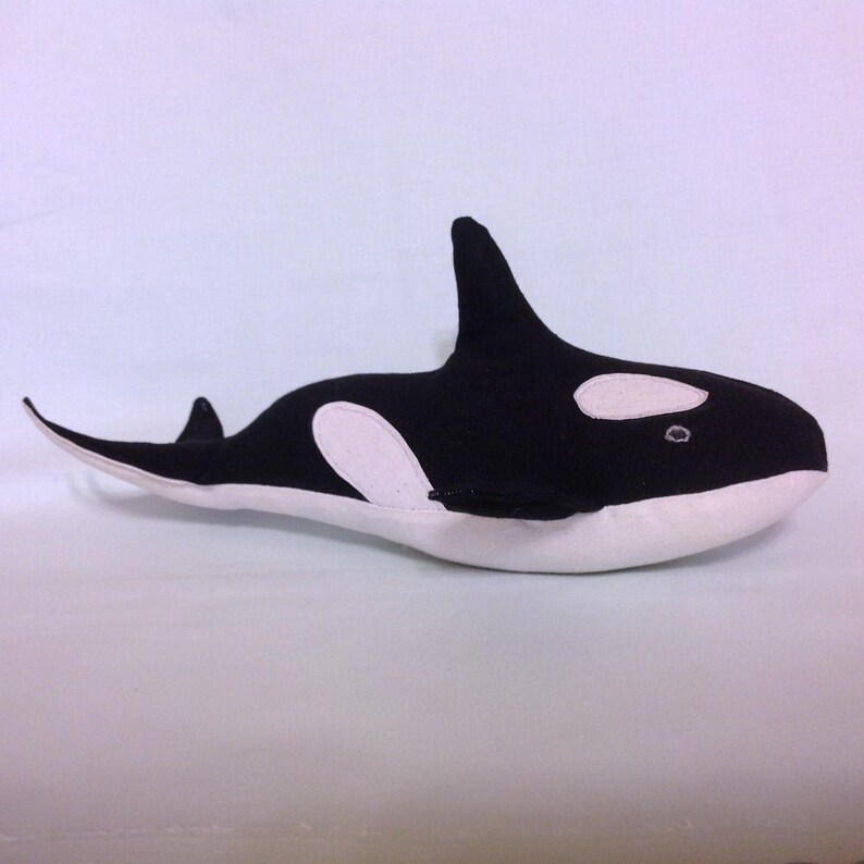 Orca Sewing Pattern PDF Orca Pattern & Tutorial Stuffed Whale - Etsy