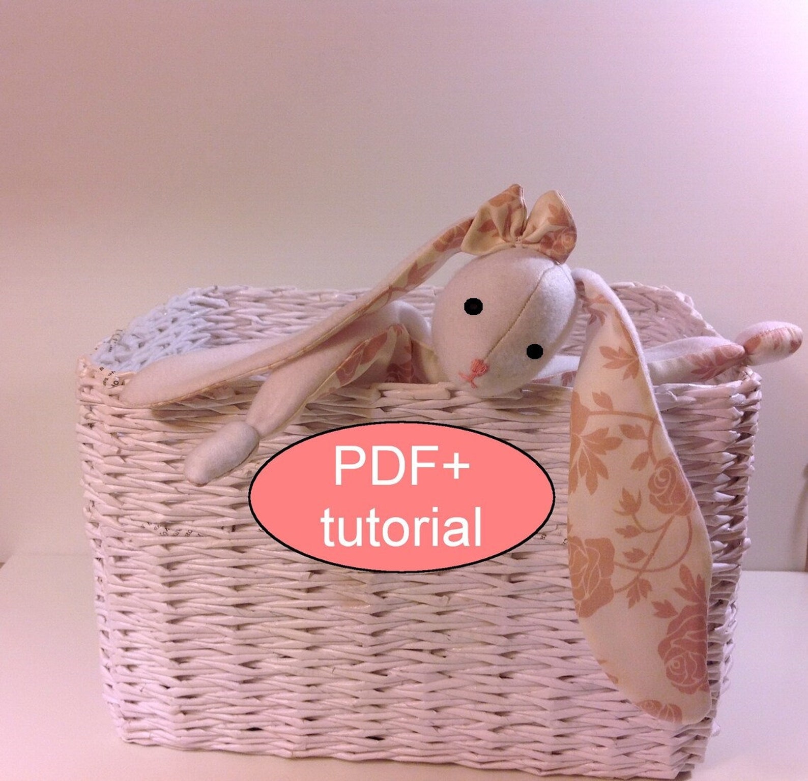Bunny Lovey PDF Sewing Pattern Bunny Pattern Snuggle Bunny - Etsy