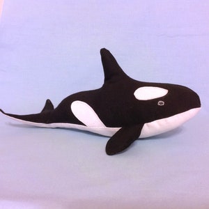 Orca Sewing Pattern PDF Orca Pattern & Tutorial Stuffed Whale - Etsy