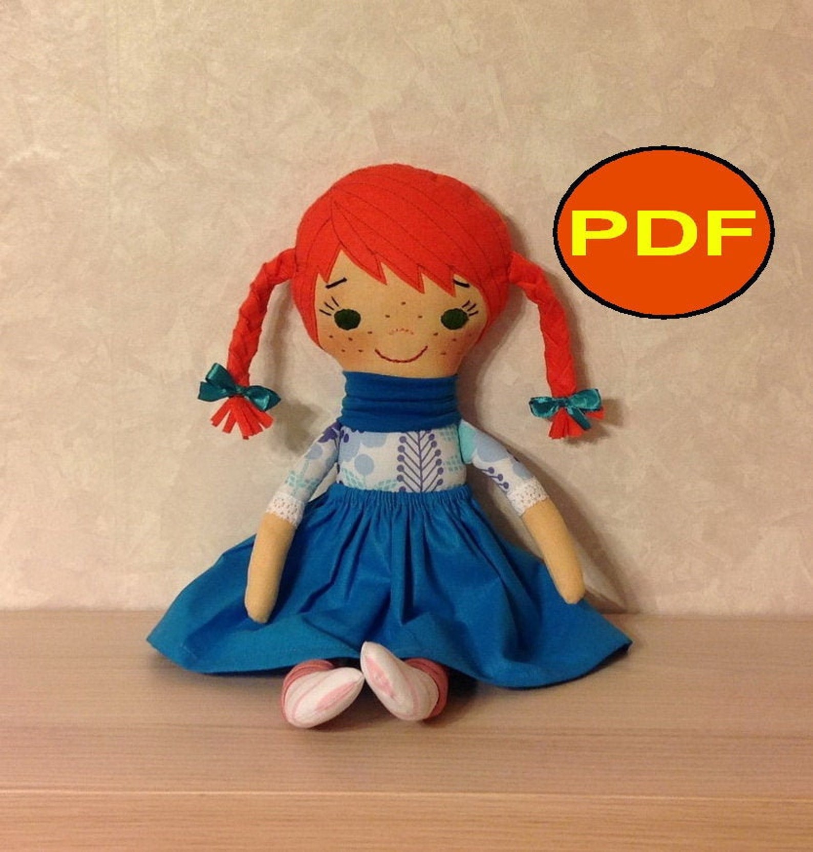 Rag Doll Pattern Handmade Doll PDF Tutorial Heirloom Cloth | Etsy