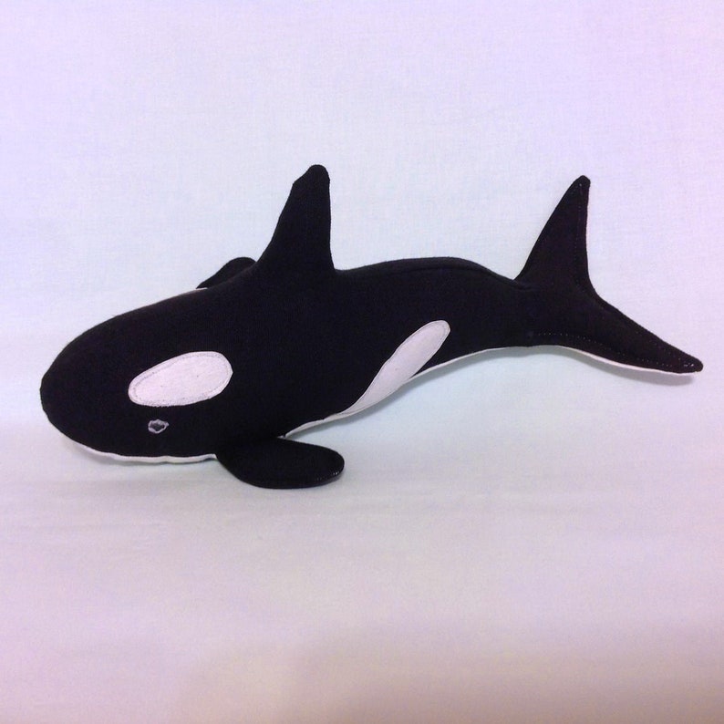 Orca Sewing Pattern PDF Orca Pattern & Tutorial Stuffed Whale - Etsy