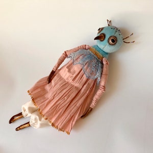Anthropomorphic Doll Bird Boudoir Doll Poseable Art Doll - Etsy
