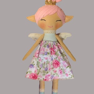 Fairy Doll Pattern PDF 18 " Princess Rag Doll Sewing Pattern & Tutorial ...