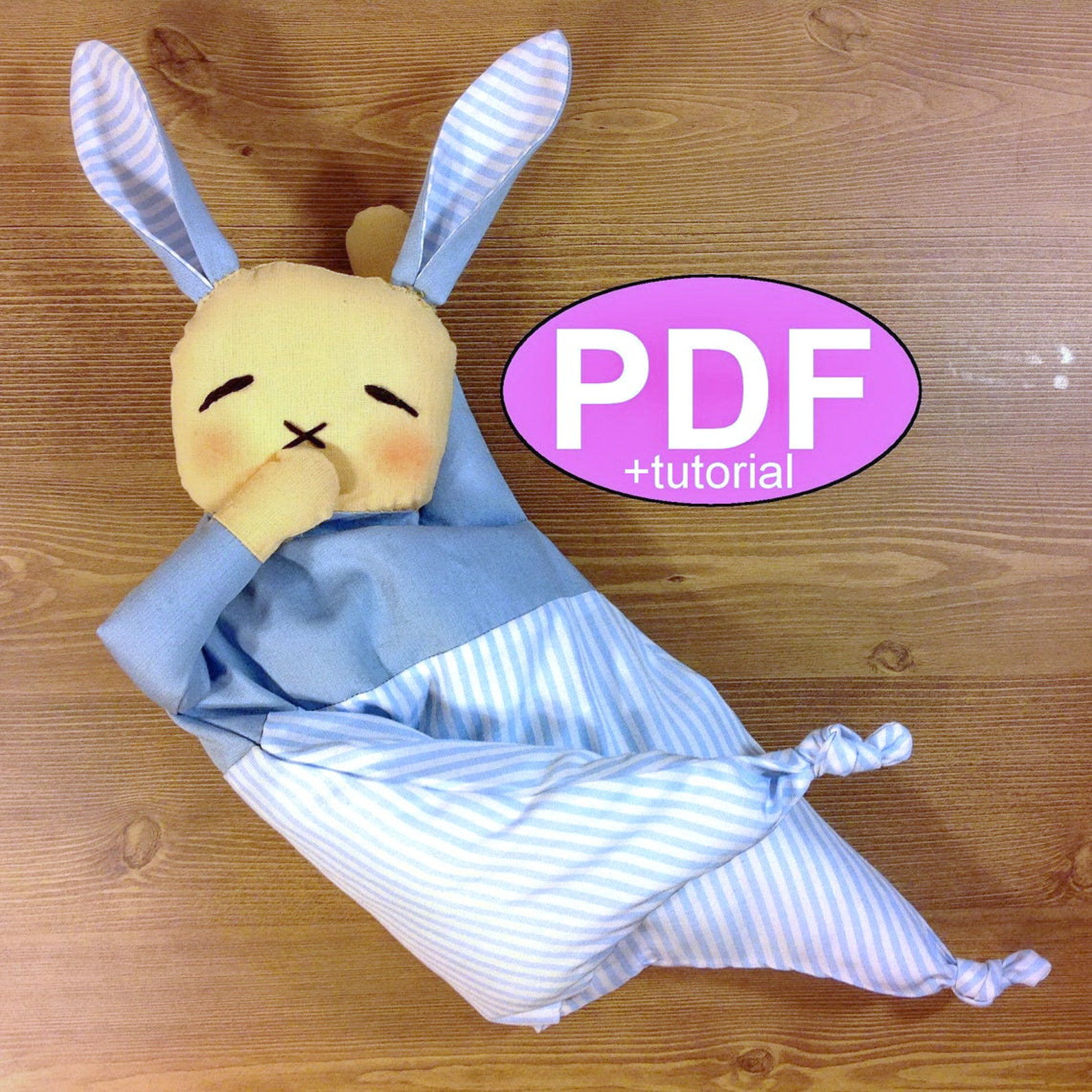 Baby Lovey Pattern Bunny Sewing Pattern Bunny Pattern Waldorf - Etsy