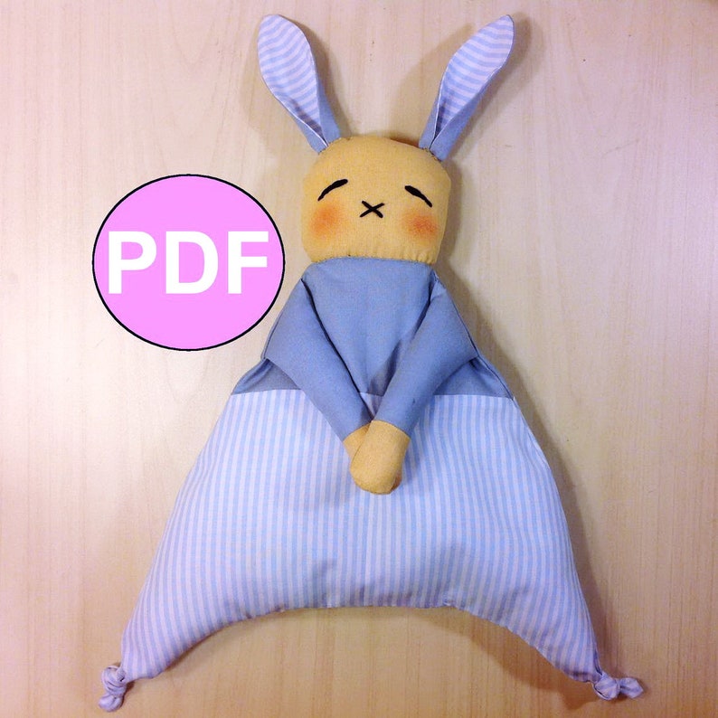 Baby Lovey Pattern Bunny Sewing Pattern Bunny Pattern Waldorf - Etsy