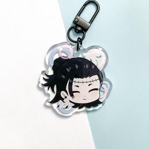 Gojo and Geto Double Sided Keychain Charm | Jujutsu Kaisen Keychain ...