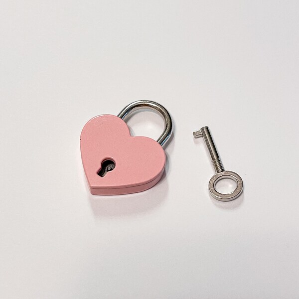Heart Shaped Lock - Etsy