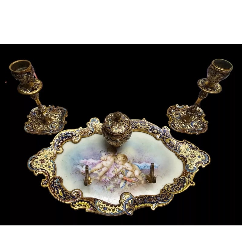 Champleve Enamel - Etsy