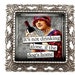 Wine Humor Brooch, Vintage Photo Collage Pin, Dog Humor, Single Woman ...