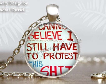 Political jewelry | Etsy