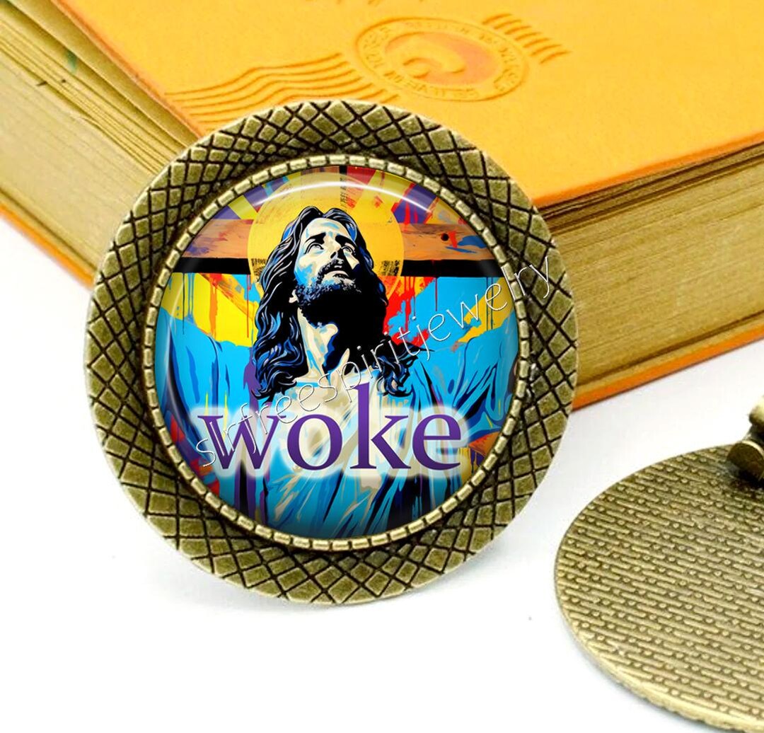 Jesus is Woke Jewelry, Religion, Christian Jewelry, Pro Democracy, Woke ...