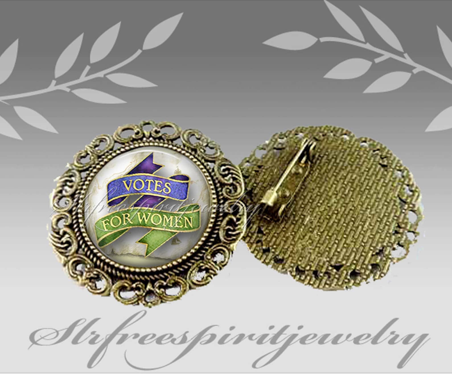 Votes for Women Pin, Suffrage Movement, 19th Amendment, Feminist ...