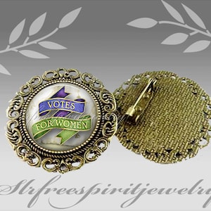 Votes for Women Pin, Suffrage Movement, 19th Amendment, Feminist ...
