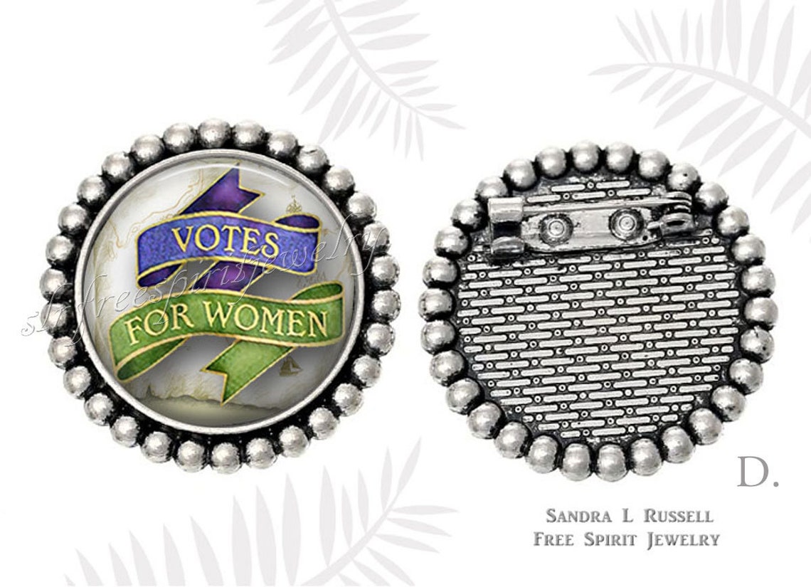 Votes for Women Pin, Suffrage Movement, 19th Amendment, Feminist ...