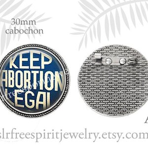Pro Choice Pin, Protect Roe V Wade, Photo Jewelry, Feminist Jewelry ...