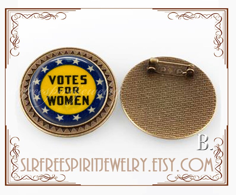 Votes for Women Vintage Pin Suffrage Movement 100th | Etsy