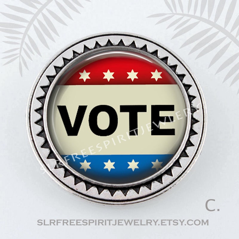 Vote Jewelry - Etsy