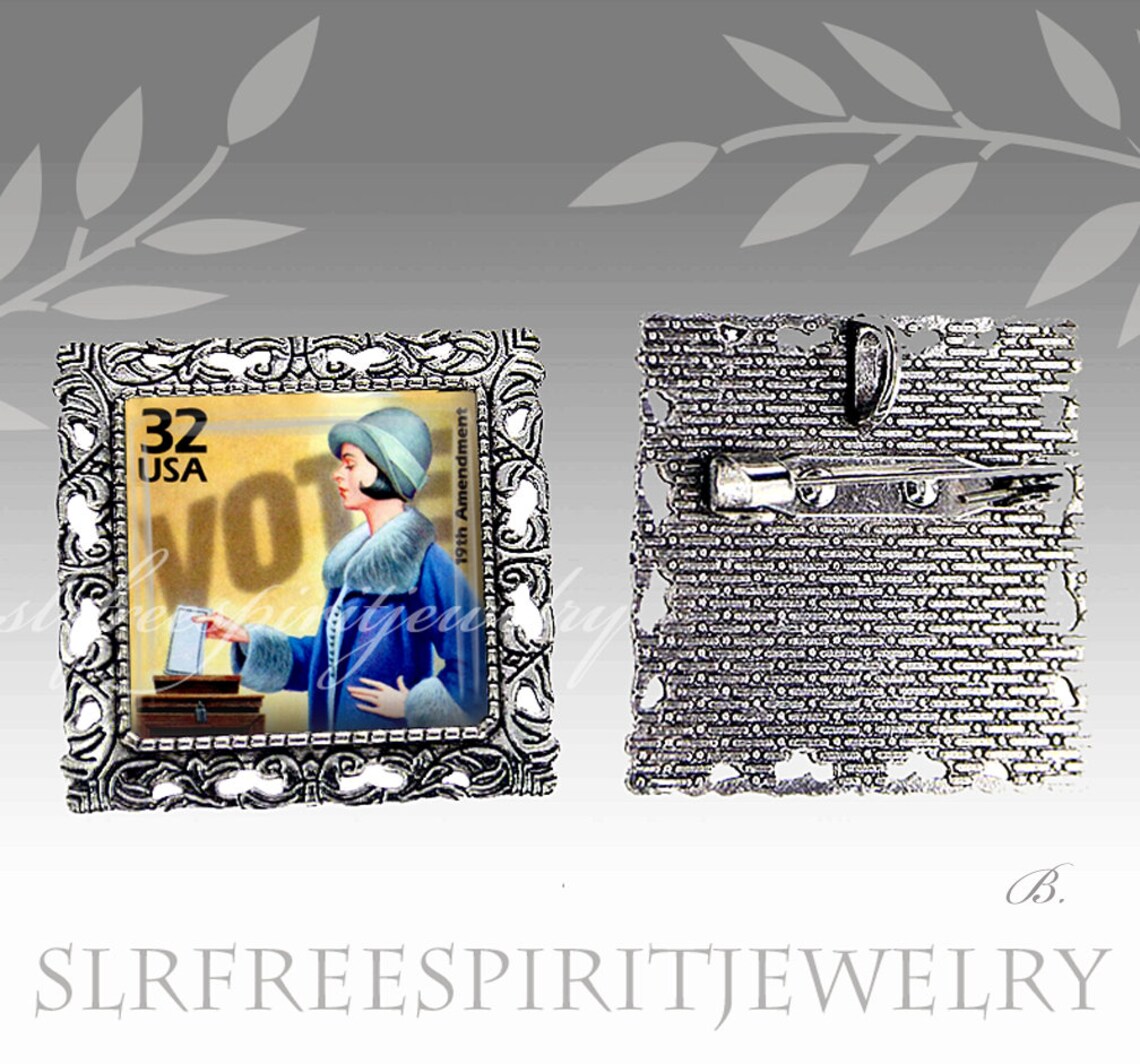 Votes for Women Stamp Pin, Suffrage Movement, 100th Celebration ...