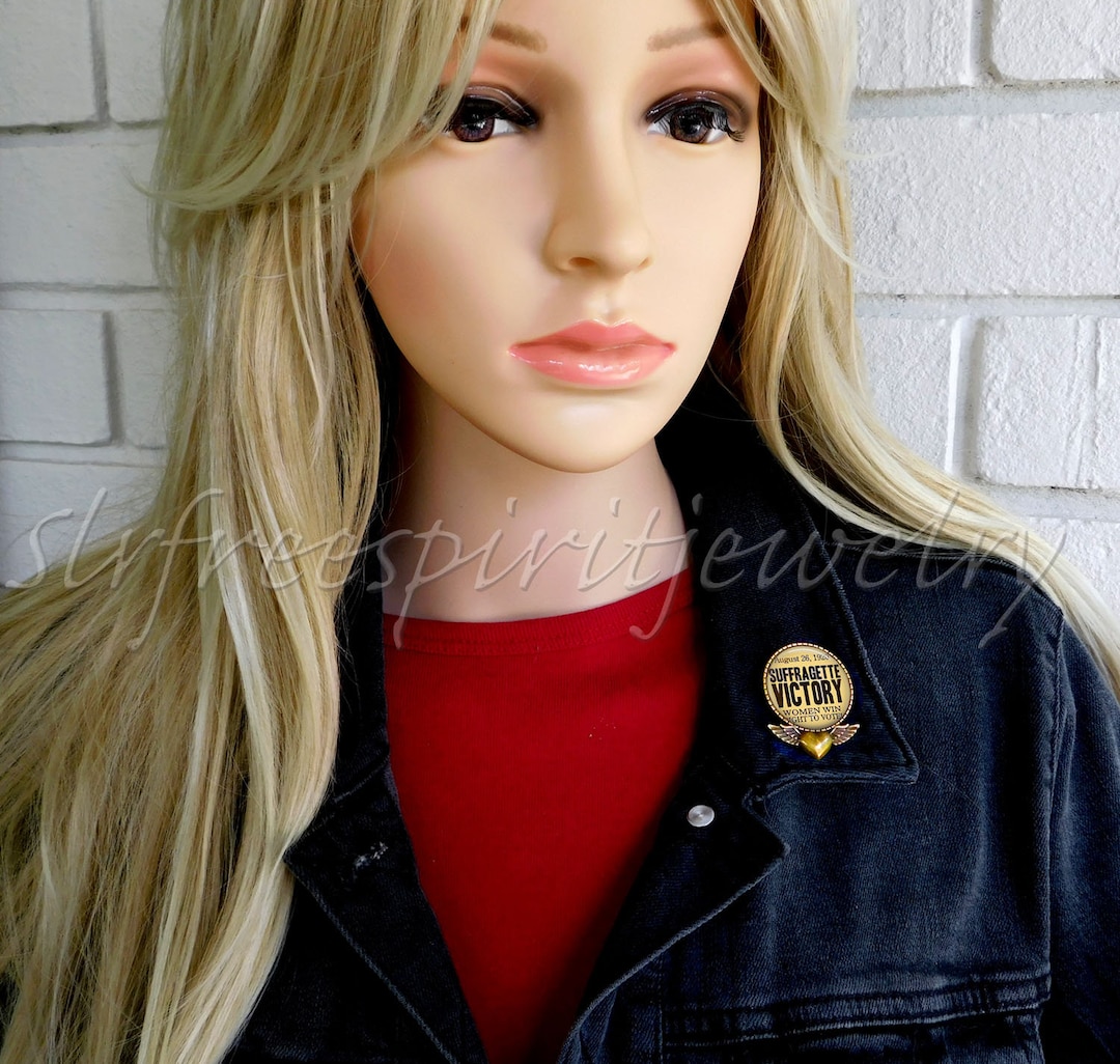 Suffrage Victory Pin, British Women's Movement, Feminist Jewelry, Votes ...