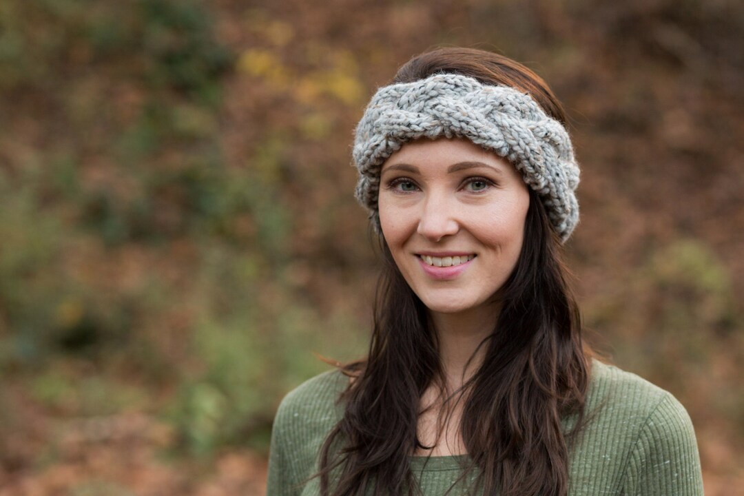 Allison Chunky Knit Braid Women's Headband - Winter Accessories - Made ...