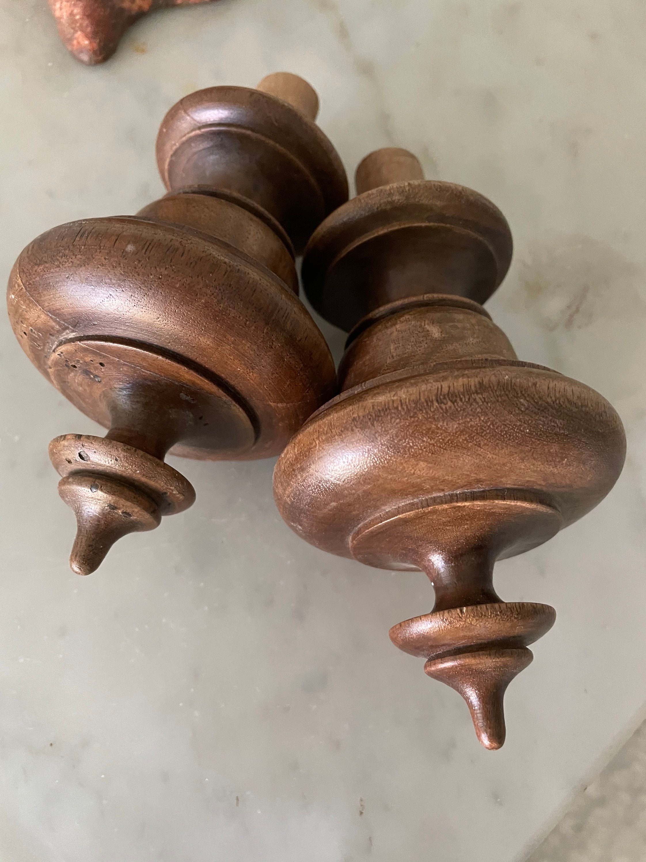 Beautiful Antique French Finials - Etsy