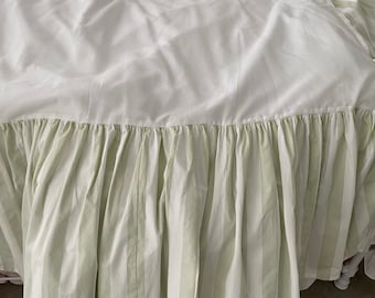 Striped Dust Ruffle - Etsy