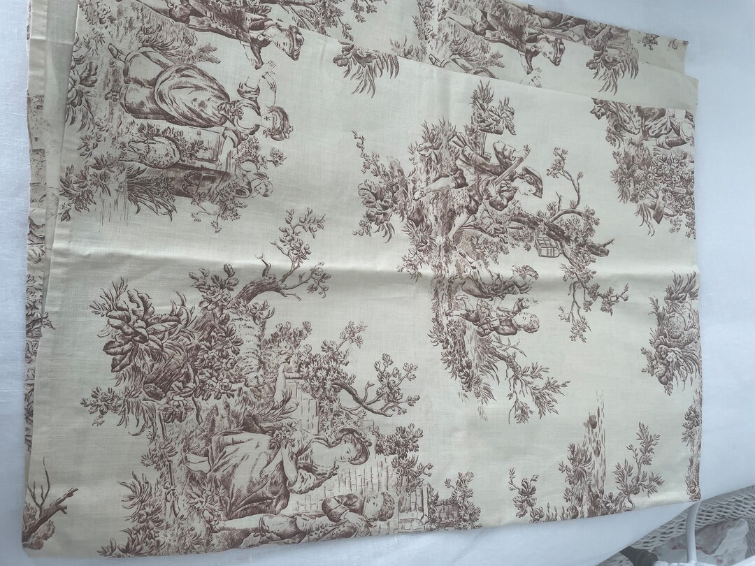 Vintage French Tole Fabric Panels - Etsy