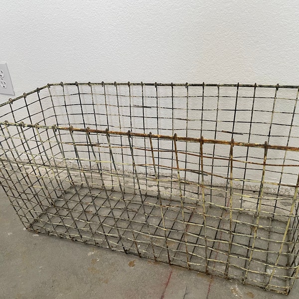 Vintage Wire Basket (Just for you!) - Etsy