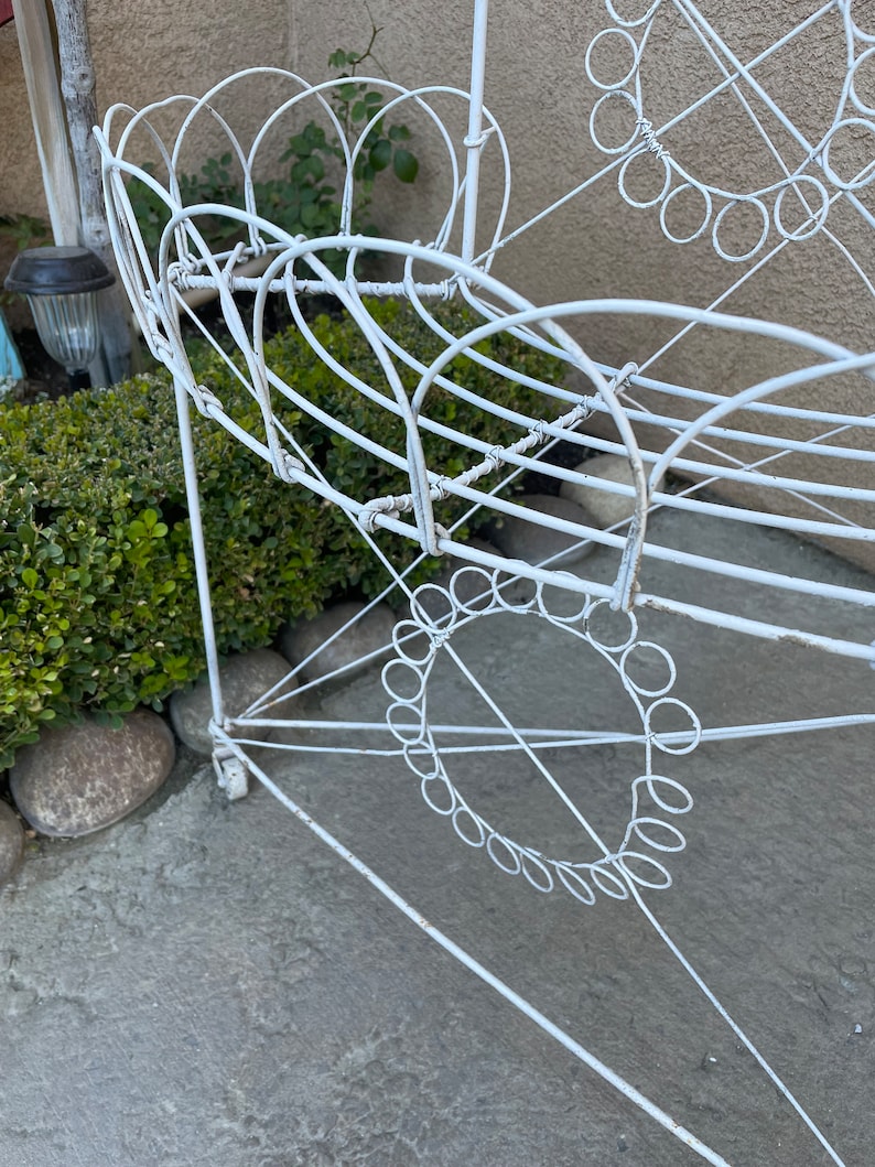 Antique/vintage Garden Wire Plant Stand no Shipping - Etsy