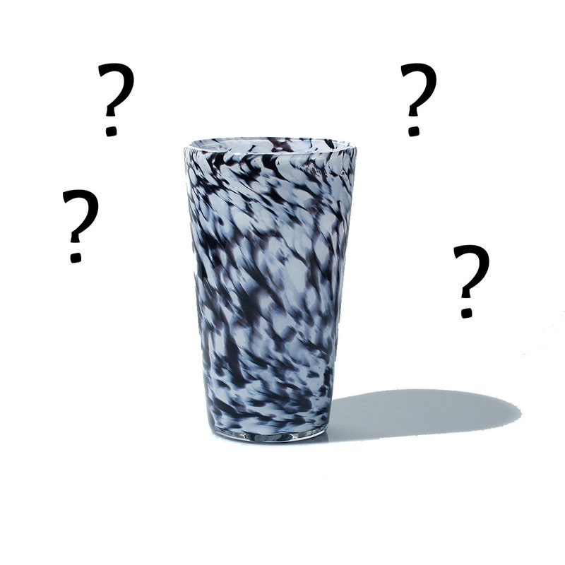 Random Water Glass - Etsy