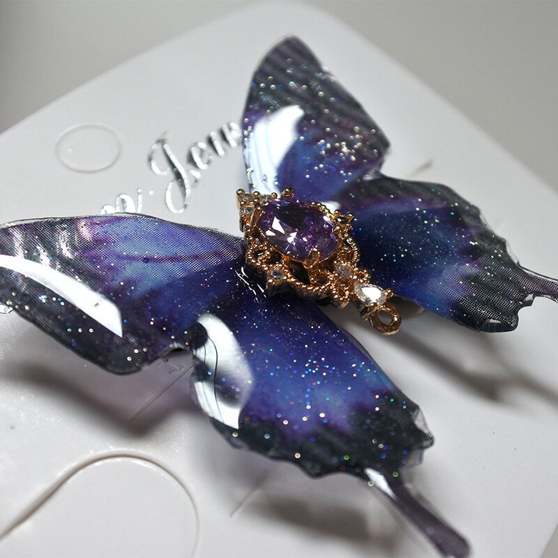 Butterfly Hair Pin - Etsy