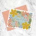 Mod Floral Printable Birthday Card Instant Download - Etsy