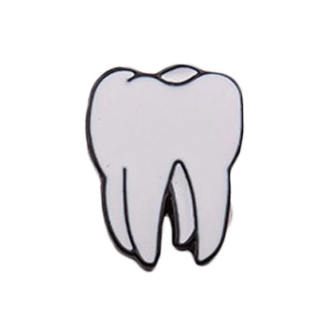 Tooth Pin, Enamel Molar Pin, Lapel Pin, Gifts for Dentist, Orthodontist ...