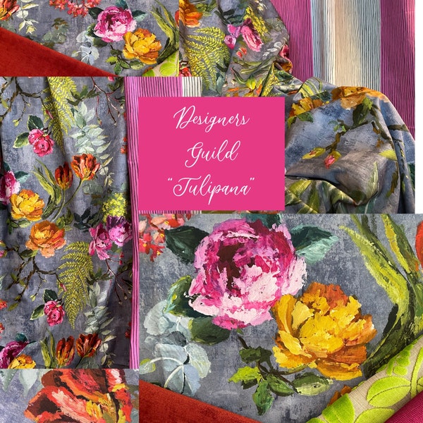 Designers Guild Fabric - Etsy