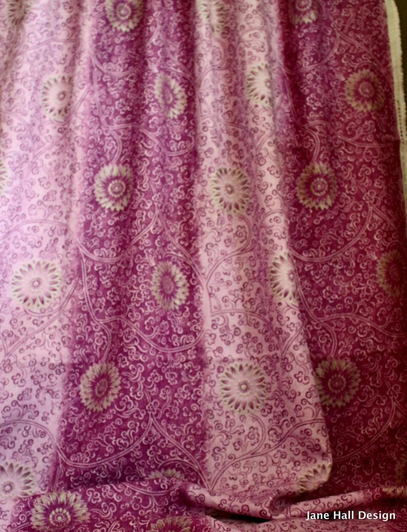 Clarke and Clarke Ruby Red Textured Cut Velvet Pattern From - Etsy