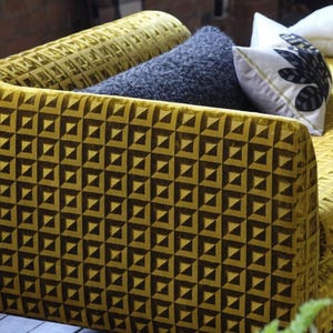 Designers Guild “montserrat-ochre” Velvet Jacquard-upholstery Velvet ...