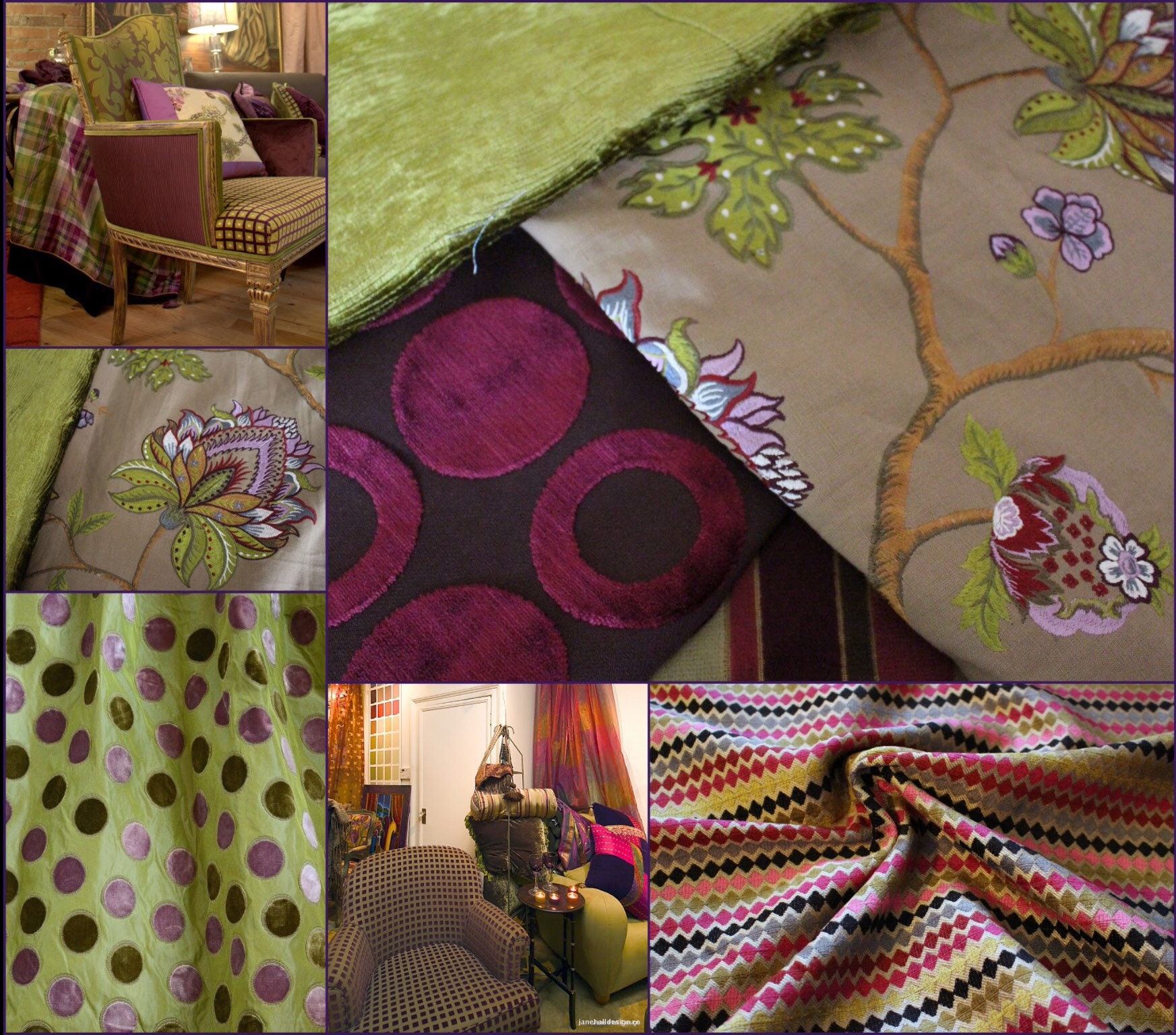 Wall Decor Designers Guild Custom Made in Your Colours Tapestry Quilted ...