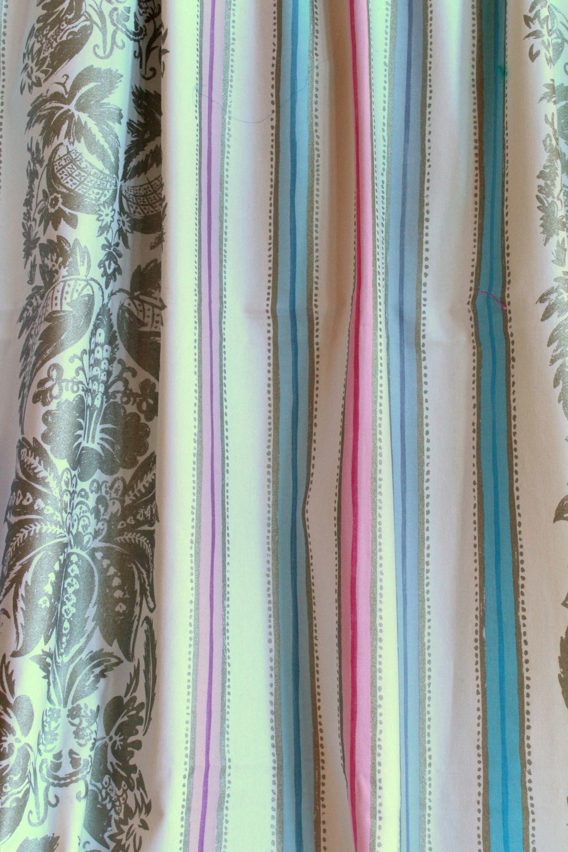 Designers Guild Fabric musette Aqua Blue Printed - Etsy