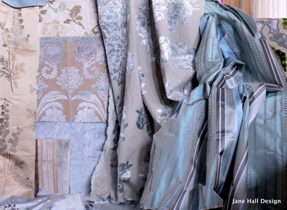 Upcycled, Upholstered- 1940's Chaise Lounge- Aqua Blue- Beige ...