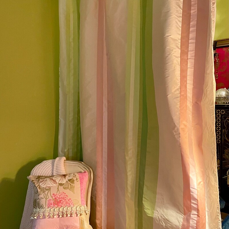 Silk Drapery Panels - Etsy