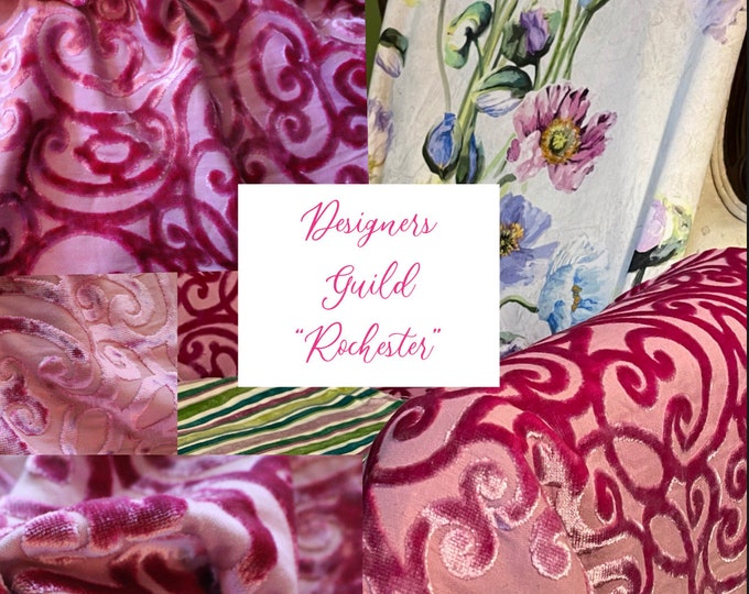 Designers Guild, POLONAISE PEONY Decorative Pillow Cover Back Brera ...